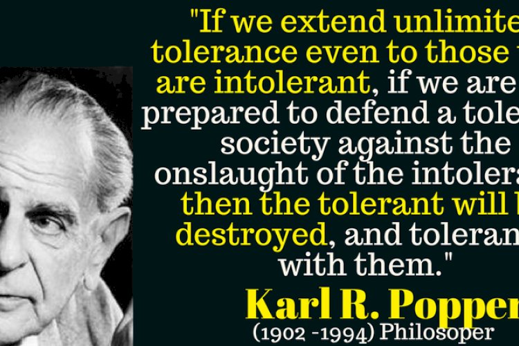 The paradox of tolerance, Karl Popper - dkfurious - Personal Site